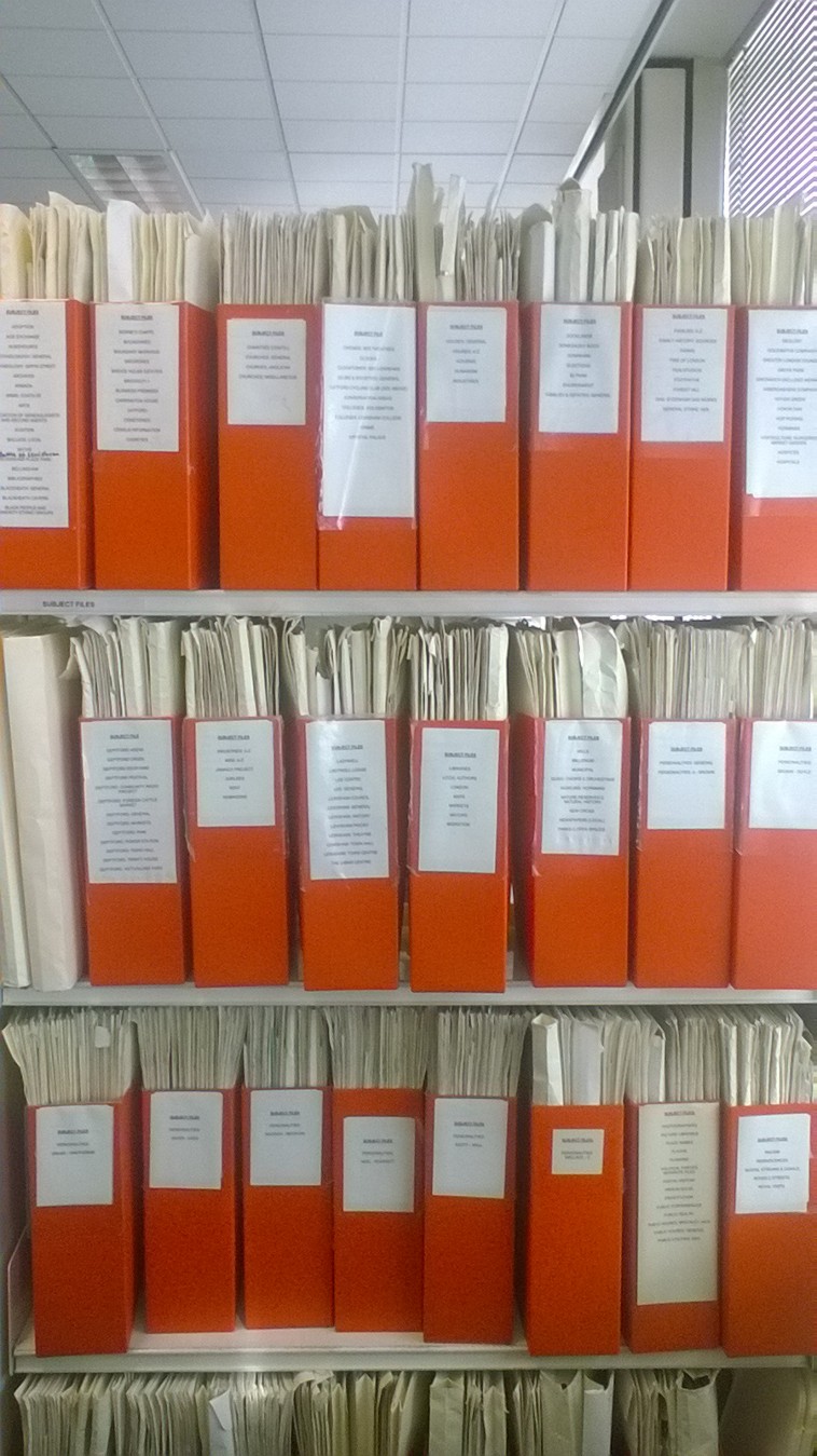 Lewisham Heritage: Subject files in Lewisham Local History and Archive ...