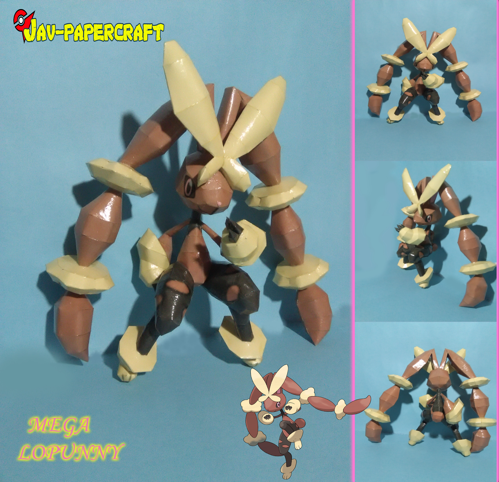jav-papercraft.blog: mega lopunny