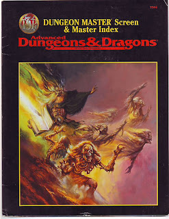Quag Keep: Revised 2e DM Screen & Master Index, Shielding Wall