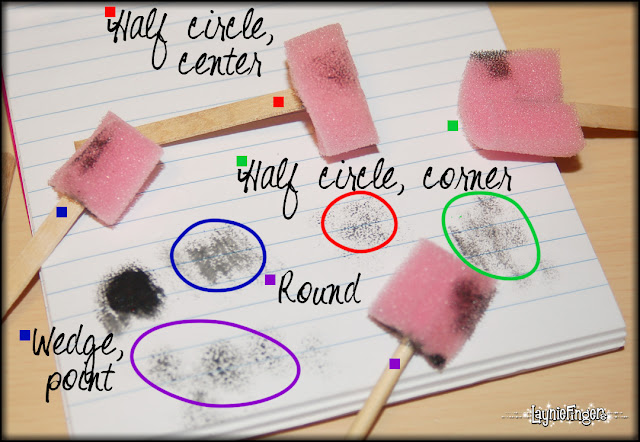 Layniefingers: Tutorial- How to make custom sponge tools