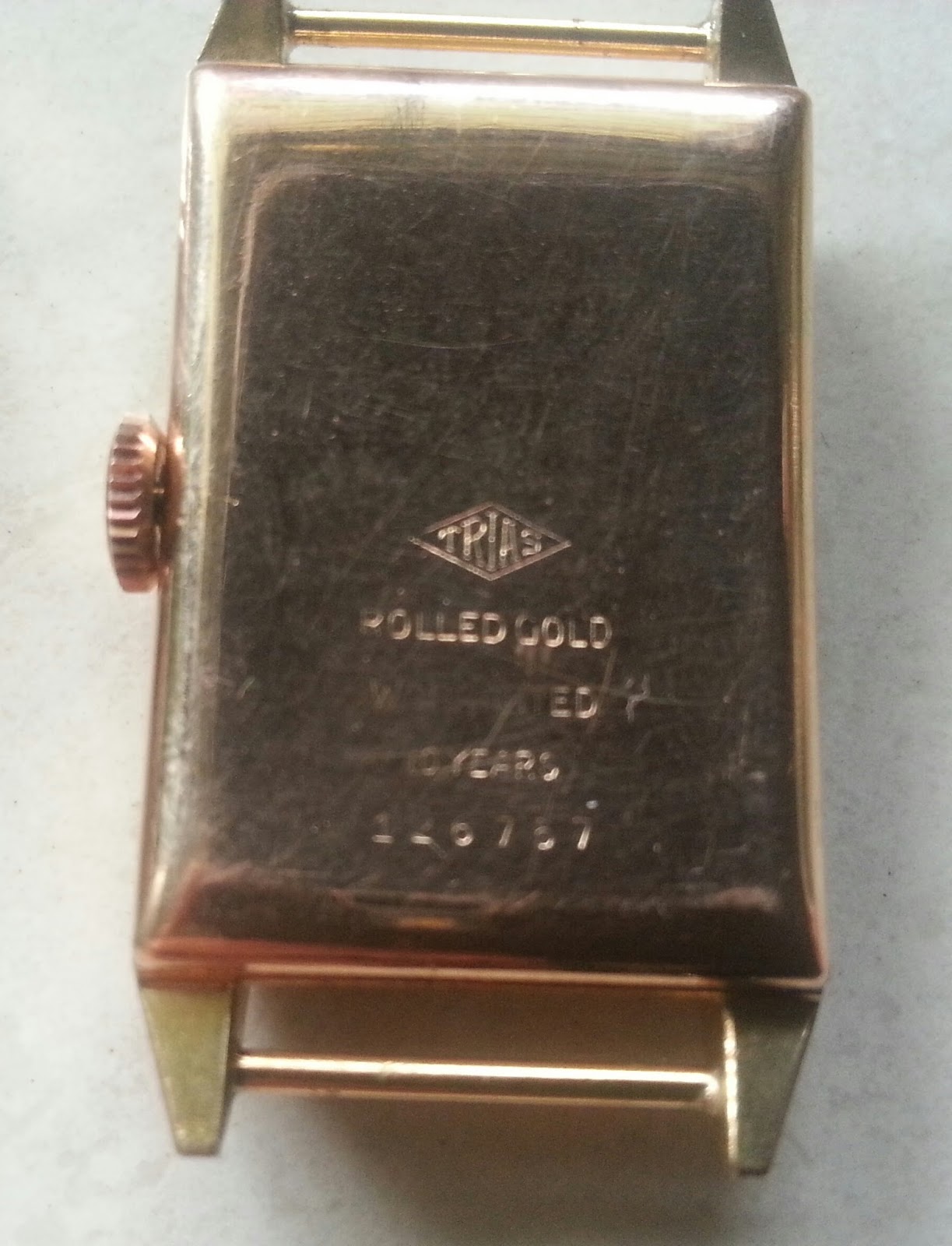 koleksijampecks: Jam Record Lusina vintage Watch