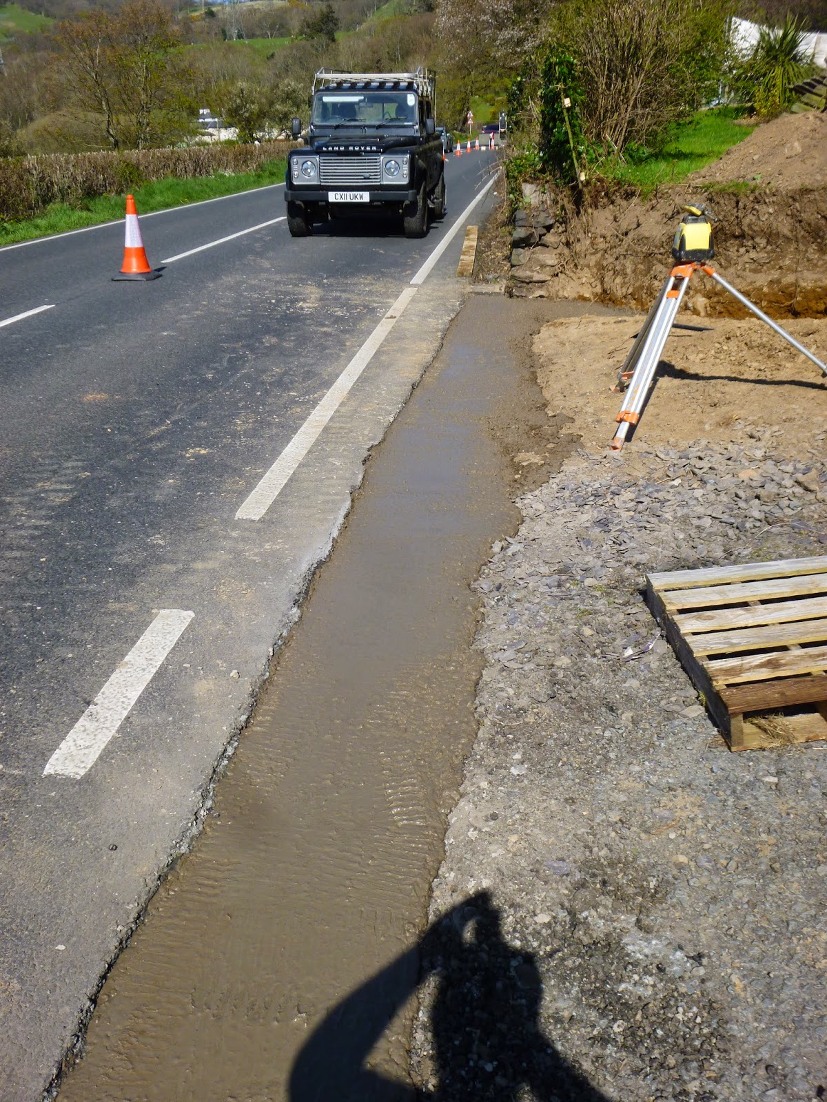 Our New Life in the Country: The Road Splay