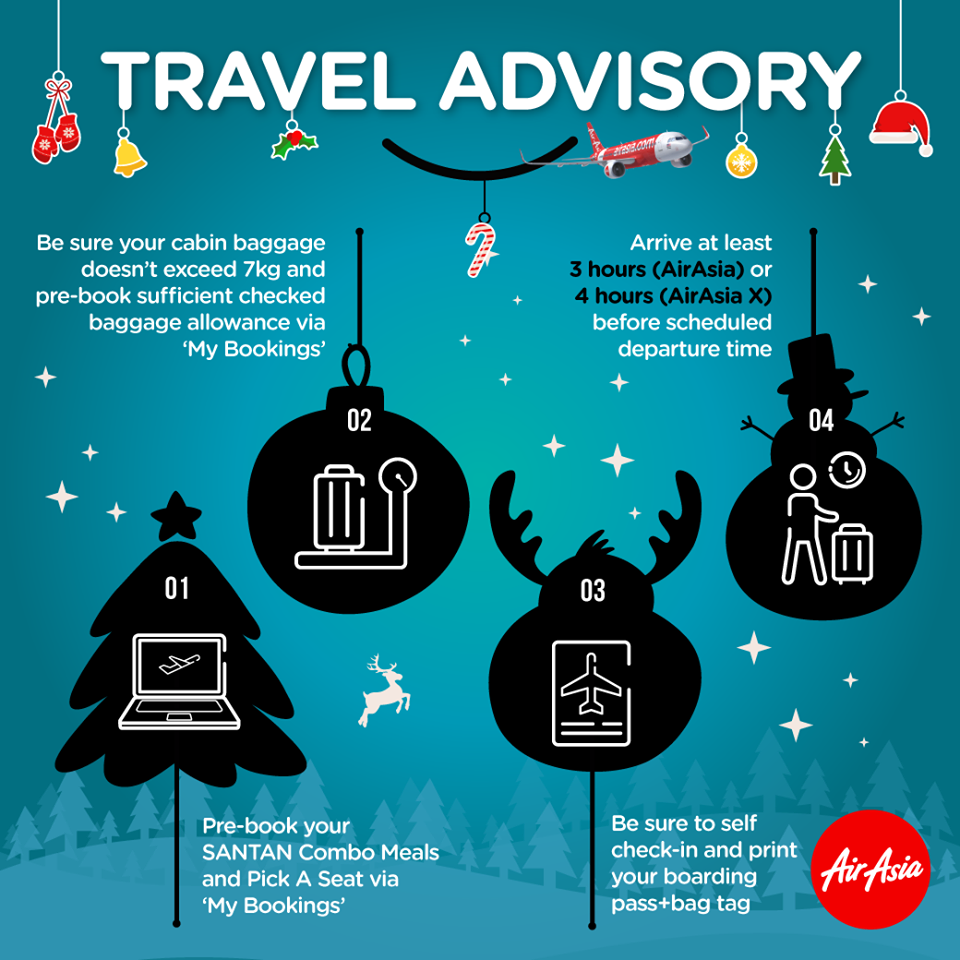 AirAsia Travel Advisory eases holiday experience