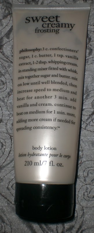 Cotton Candy Fro: Philosophy Sweet Creamy Frosting Body Lotion