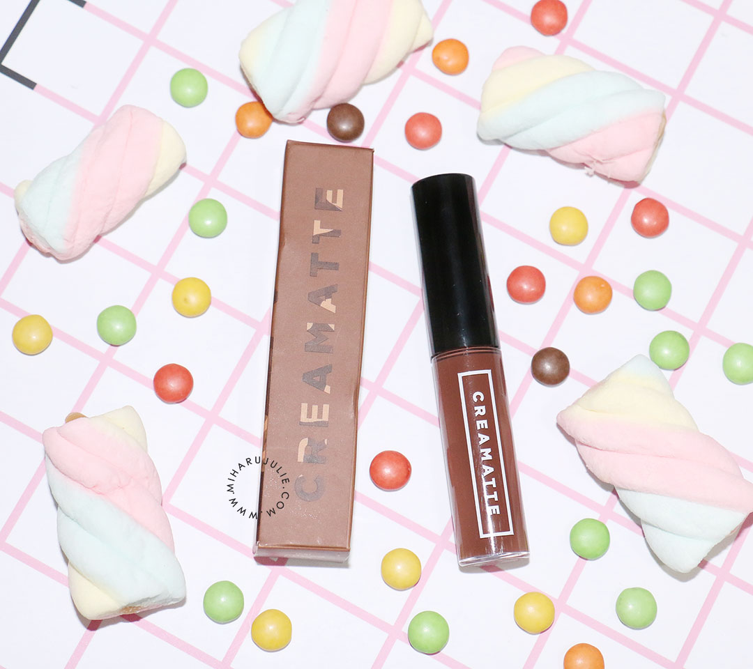 Review Emina Creamatte Lip Cream Choco Lava Indonesia Beauty And Travel Blogger Miharu Julie