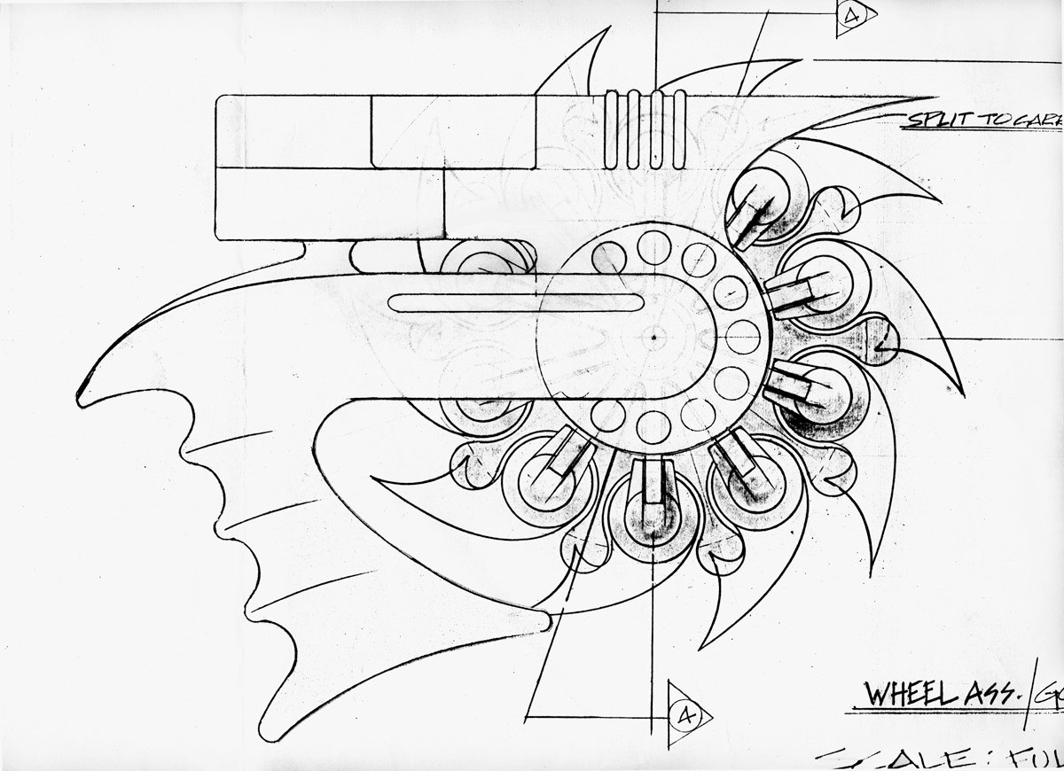 BATMAN FOREVER Weapons Concept Art by Chrisopher Ross « Film Sketchr