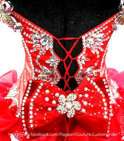 PAGEANT CUPCAKE DRESS from PAGEANT COUTURE: GLITZ DRESS N1 - MADE TO ORDER