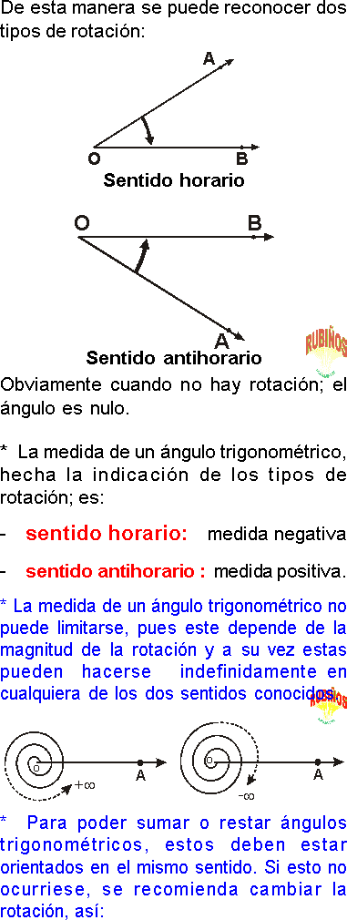 EJERCICIOS DE ÁNGULO TRIGONOMÉTRICO RESUELTOS DE SECUNDARIA