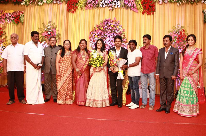 GV Prakash Saindhavi Wedding Reception Photos Gallery
