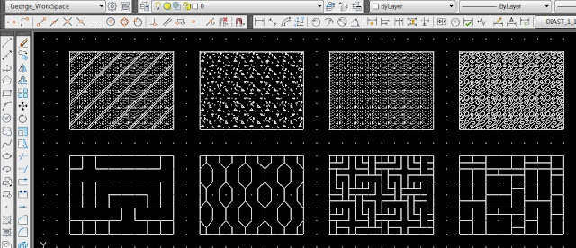 Sxediase: Hatch patterns για σκυρόδεμα - ειδικά πλακόστρωτα - κεραμίδι ...