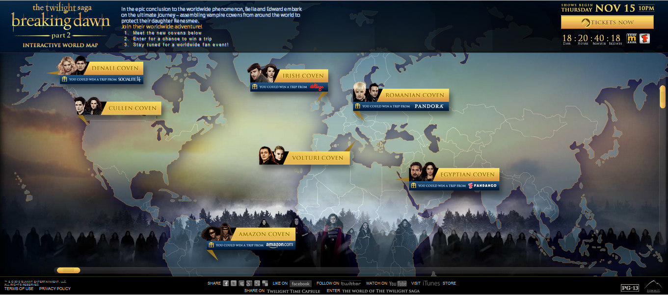New Interactive 'Twilight World Map'