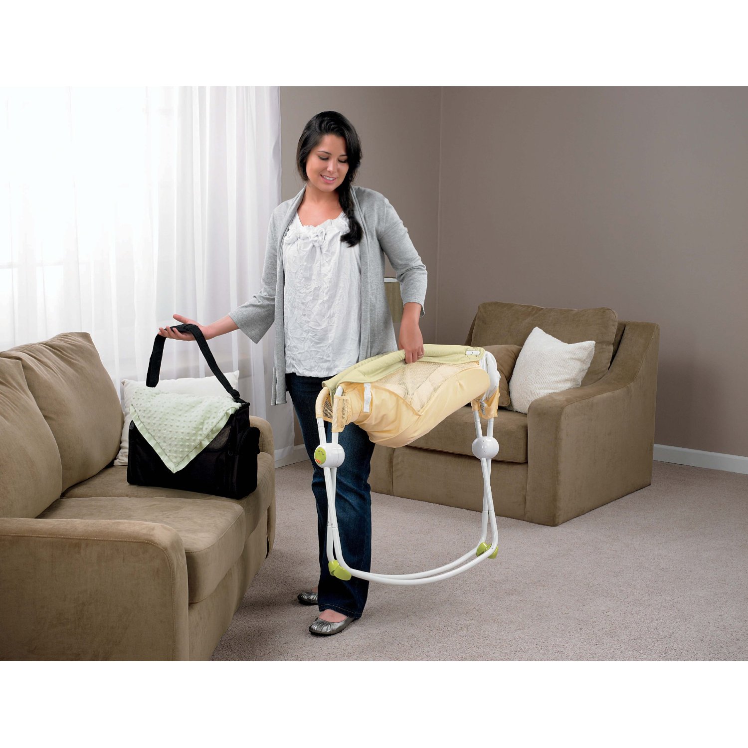 Crayons and Checkbooks: New Baby Favorite - Portable Cradle