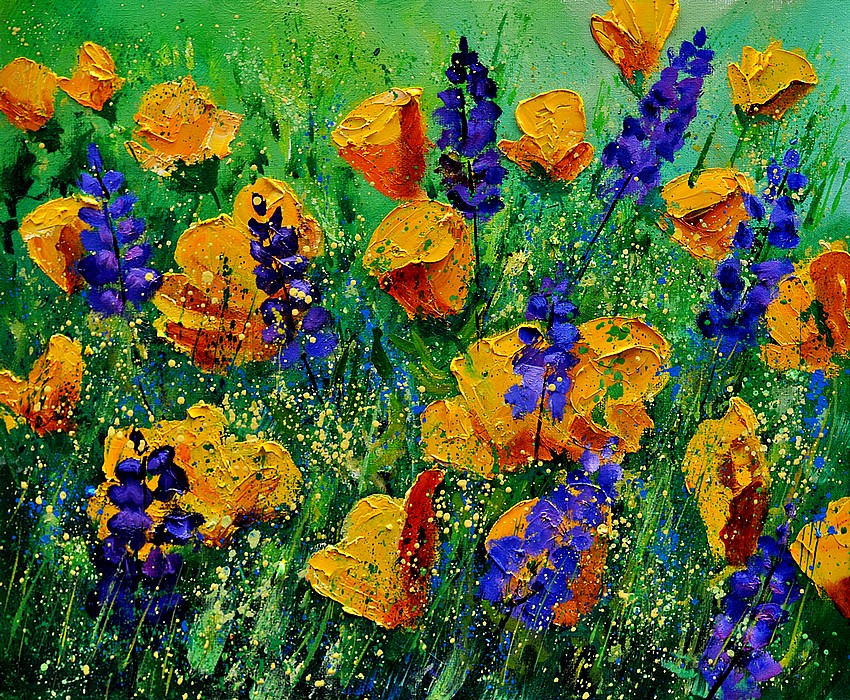 Pol LEDENT ~ flowers | Catherine La Rose ~ The Poet of Painting