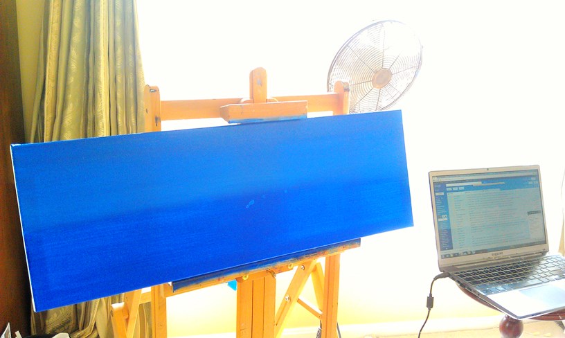 Meredith Hannon Studio Blog: The Painting Process: The Kennedy Center