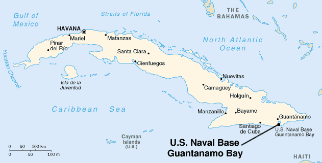 Today in Social Sciences...: Why do the USA have a naval base in Cuba?