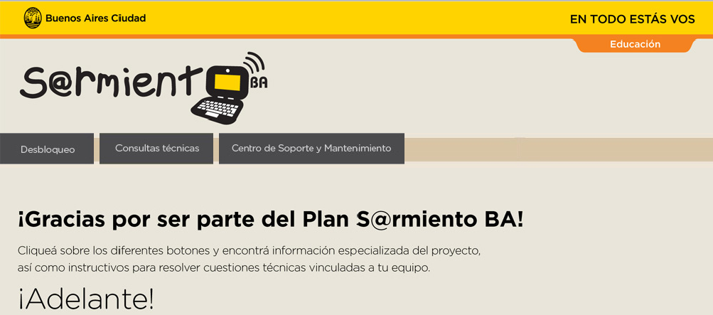 El blog de nuestra escuela...: Plan S@rmiento