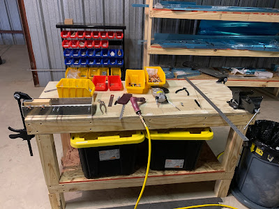 Finalized Shop Setup, Built a Toolbox