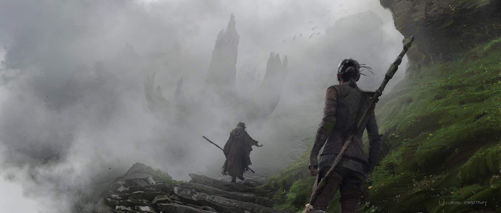 SETH ENGSTROM: Star Wars: The Last Jedi - Concept Artwork