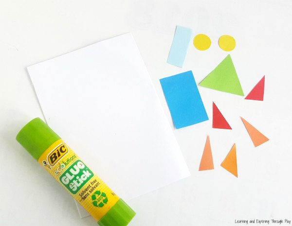 Learning and Exploring Through Play: Shape Rocket Craft