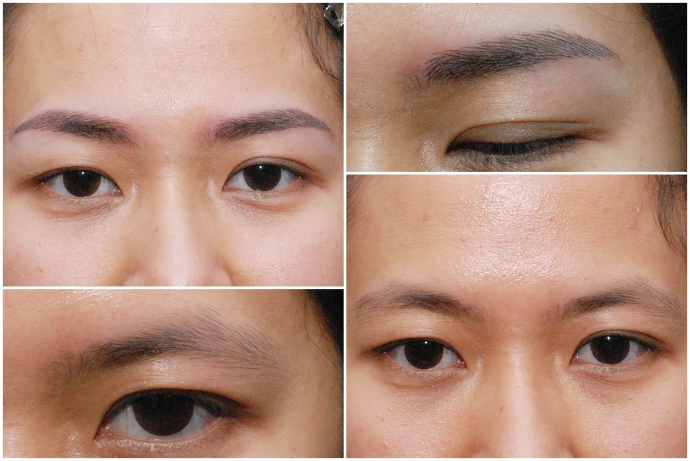 florence.wong [ make-up artistry blog ]: Elegant 3D Brow Embroidery ...