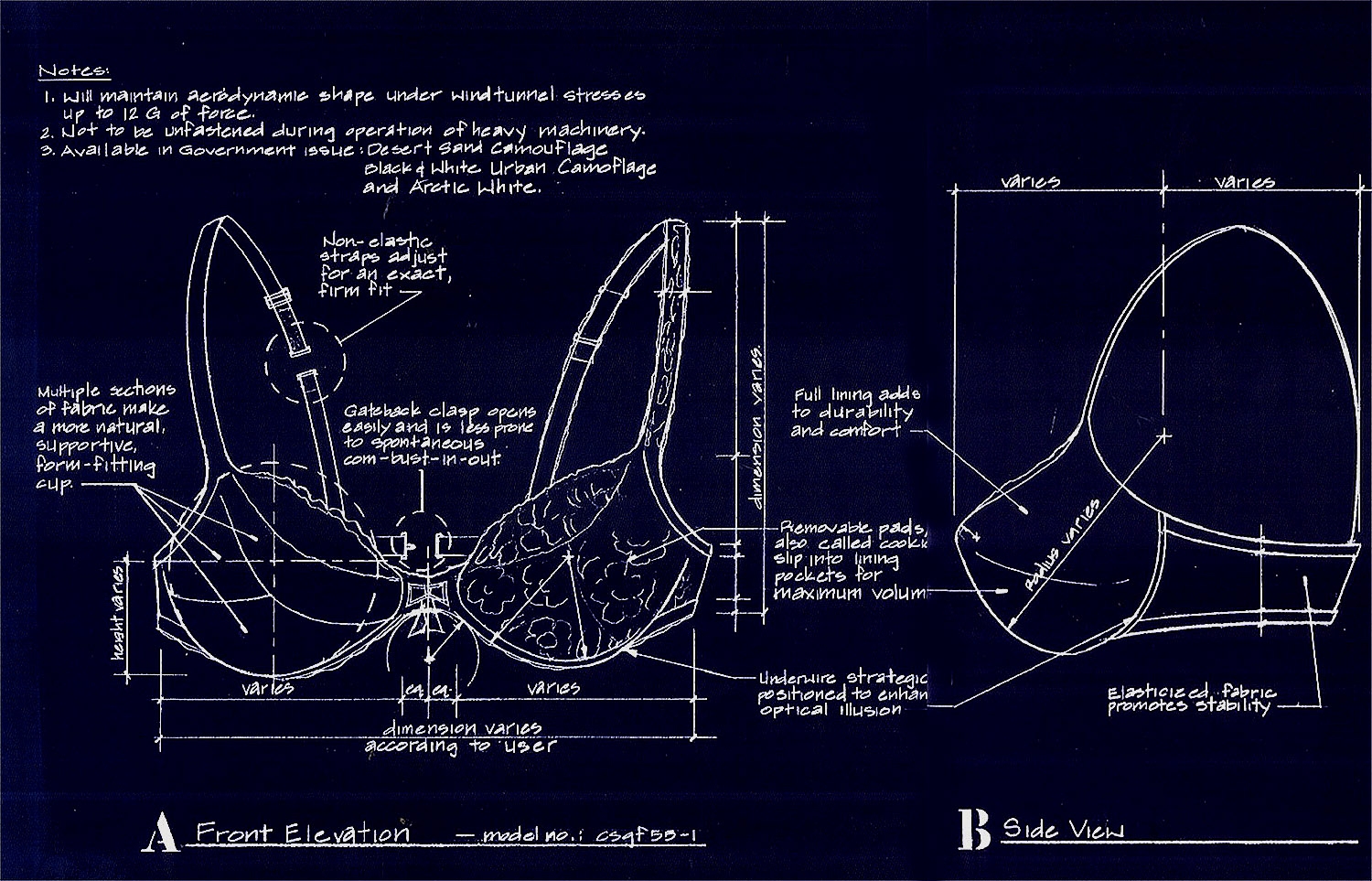Rhonda's Escape: The Feminine Differential - The Bra