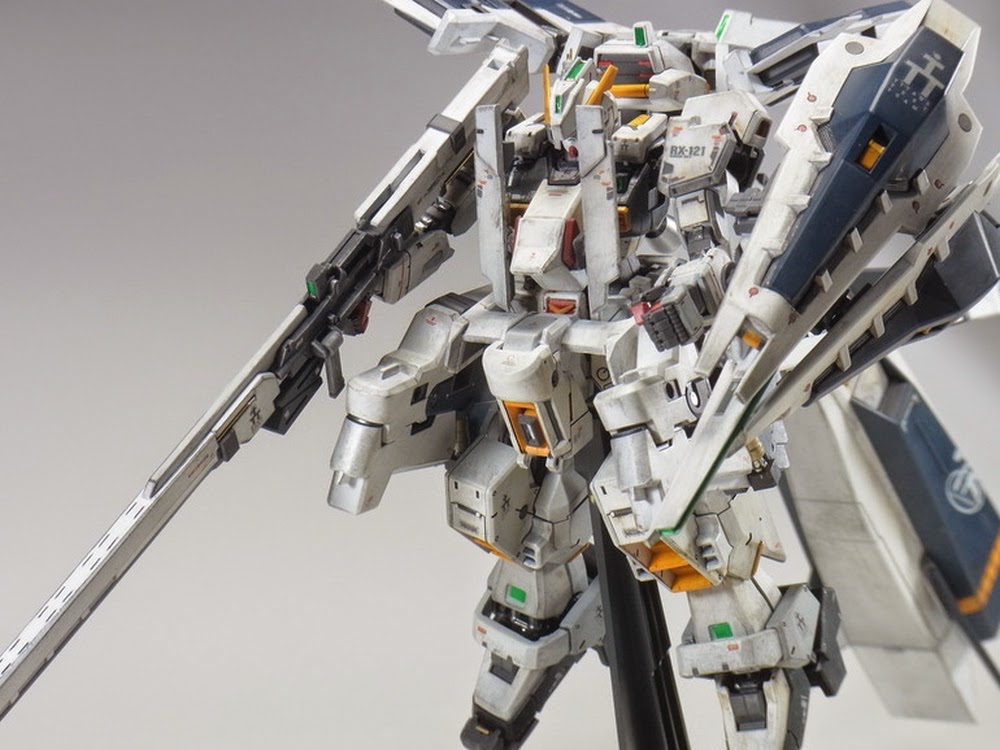 Custom Build: RG x HG 1/144 Gundam TR-1 [Hazel-Rah] Second Form with ...
