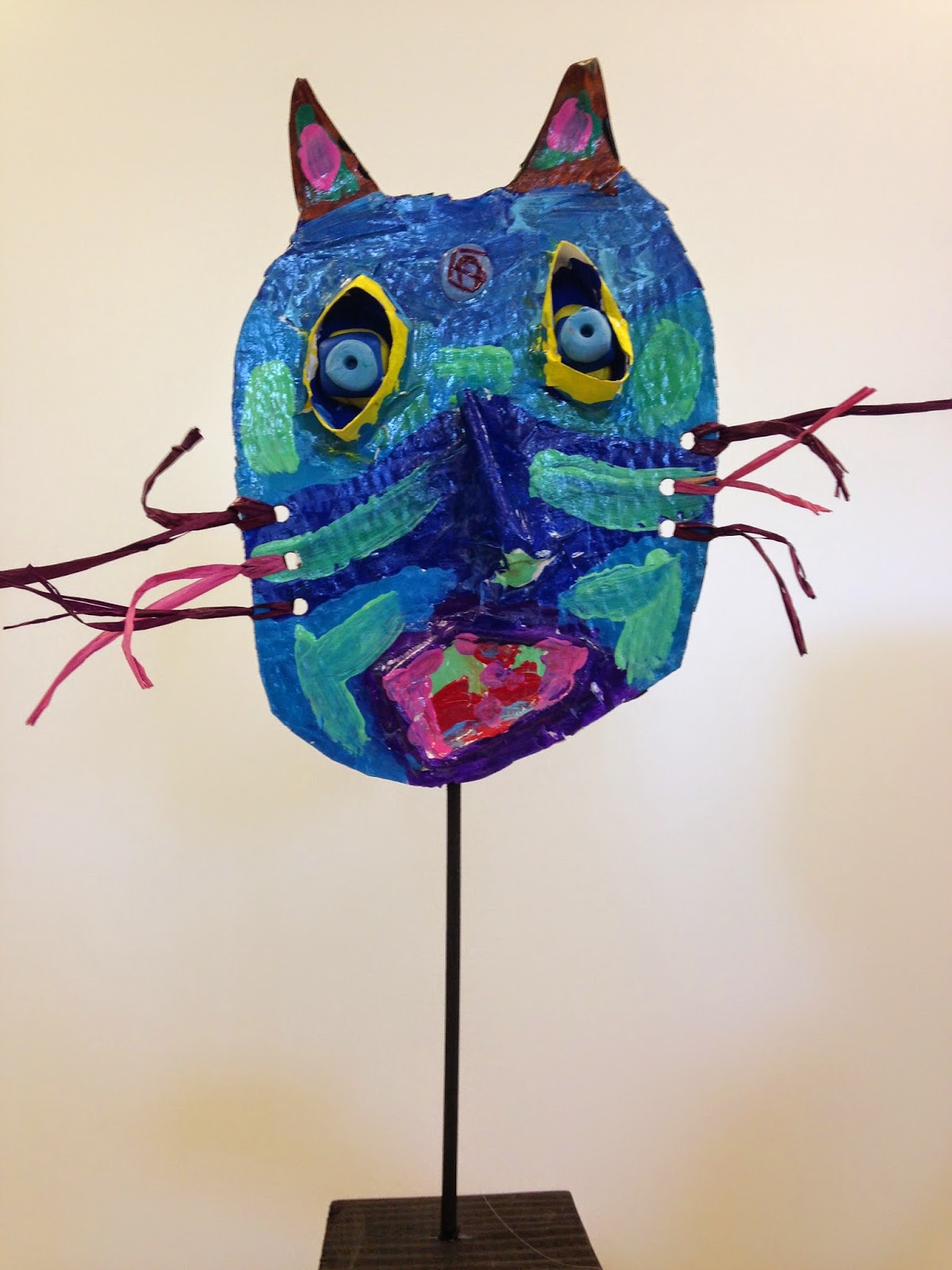 Art Room Blog: 5th Grade Boruca Costa Rica Masks...