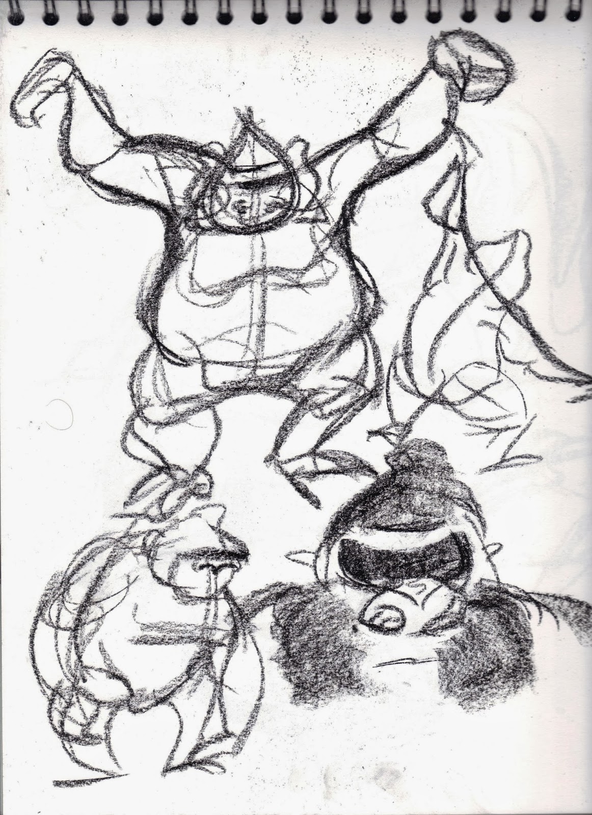 Alexa McDonald Fall 2013 Cafe Sketch: In Class Session: Line of Action ...