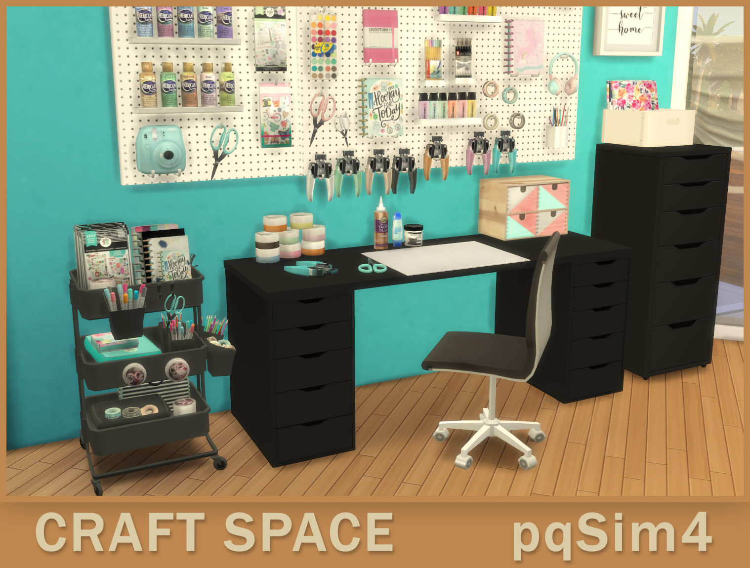 Craft Space. Sims 4 Custom Content.