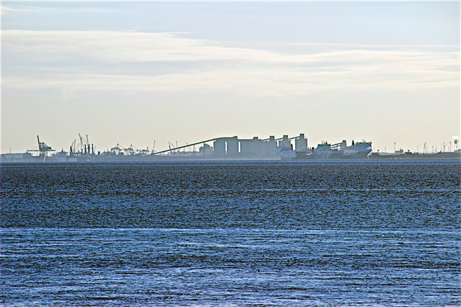 Brian's Blog: River Humber from the North-Sea Ferries terminal King ...