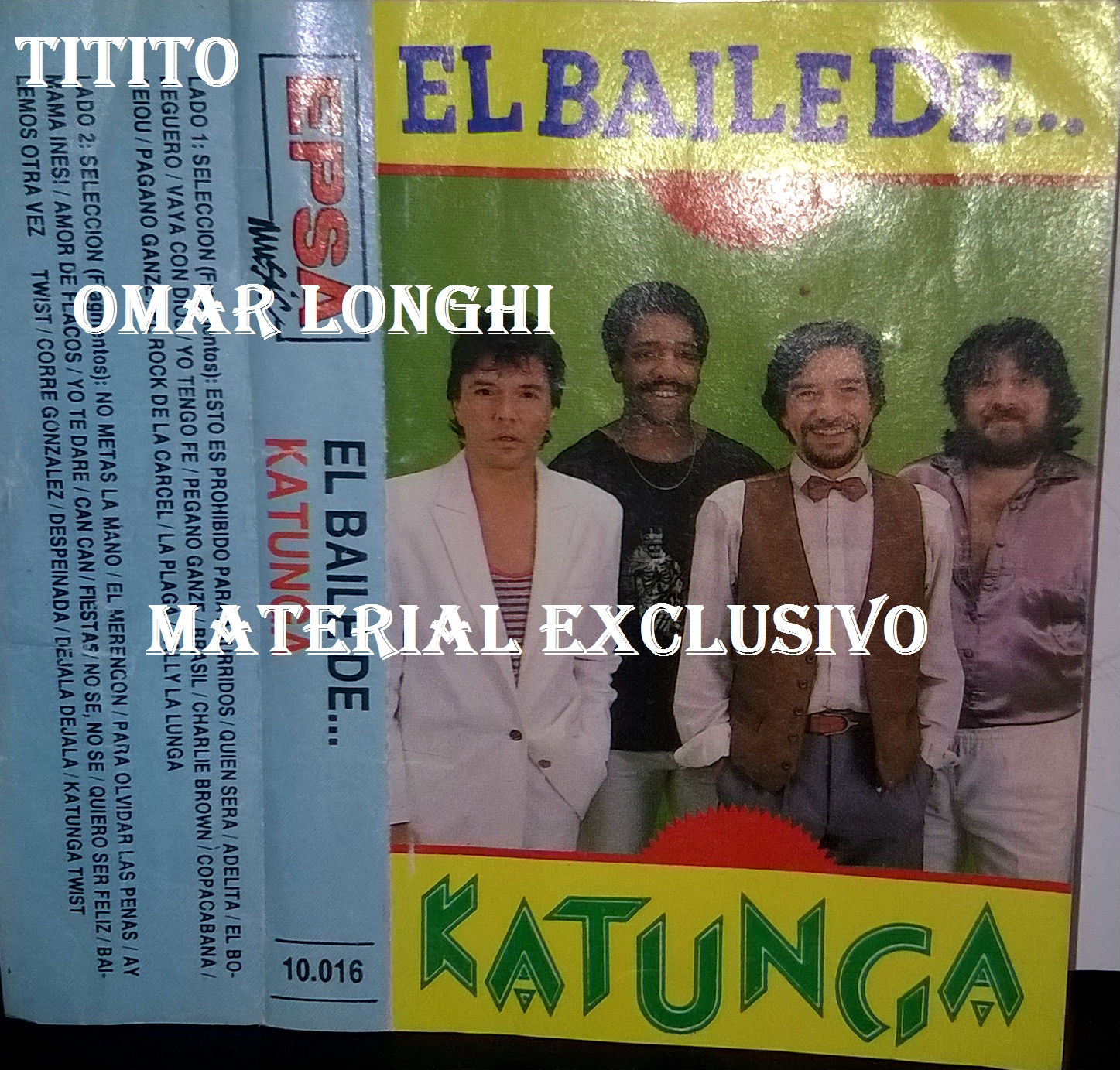 KATUNGA - EL BAILE DE - 1990 - Omar Longhi