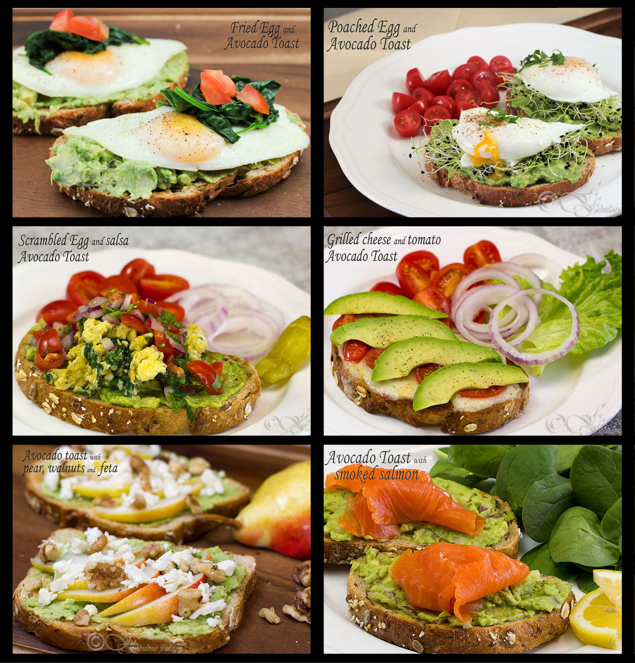 fabulous fridays: 6 delicious ways to fancy up your Avocado toast