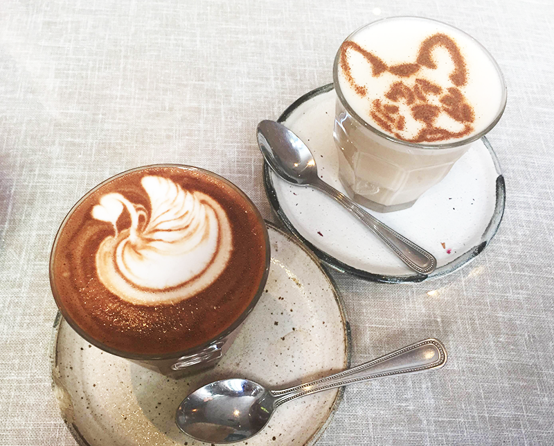 Food | The Cutest Latte Art At Farm Girl Cafe — VVNightingale