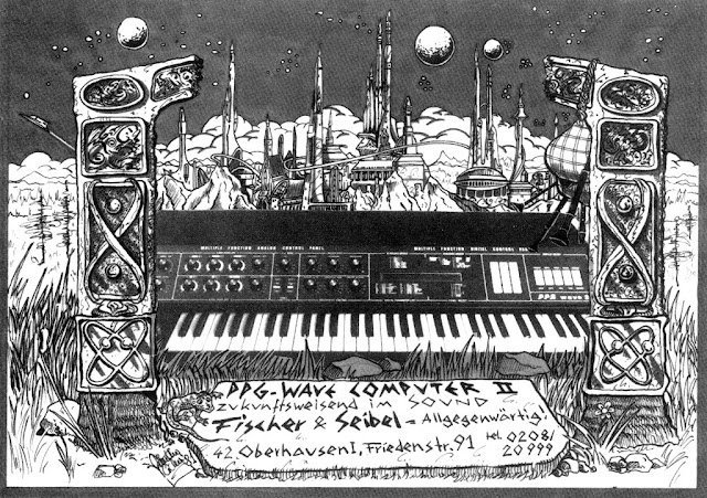 MATRIXSYNTH: 1982 PPG Wave 2 German Synth Art Ad