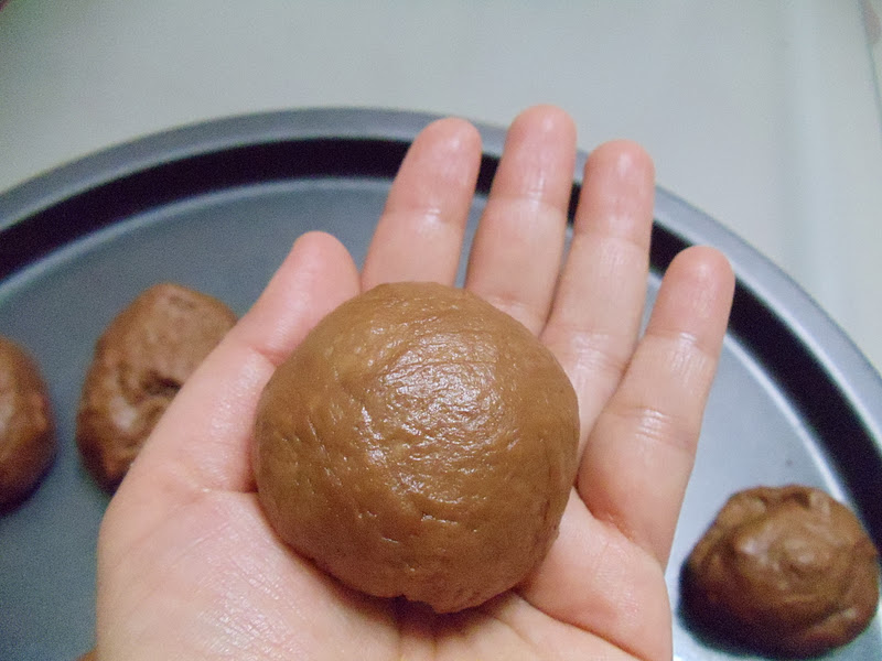 Life is colorful: Step by Step.. Roti Bun Coklat (inti krim coklat)