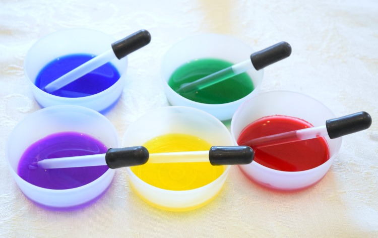 Salt Painted Numbers | What Can We Do With Paper And Glue