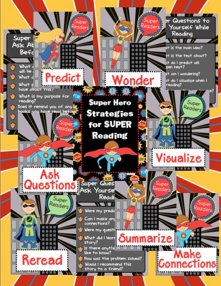 Welcome to Kinderglynn: Reading Strategy Poster