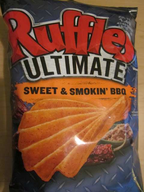 Strange Chips: Ruffles Ultimate Sweet & Smokin' BBQ