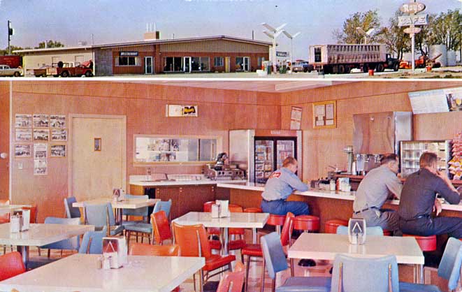 *Postcard Gems: Ray's Cafe & Service Station