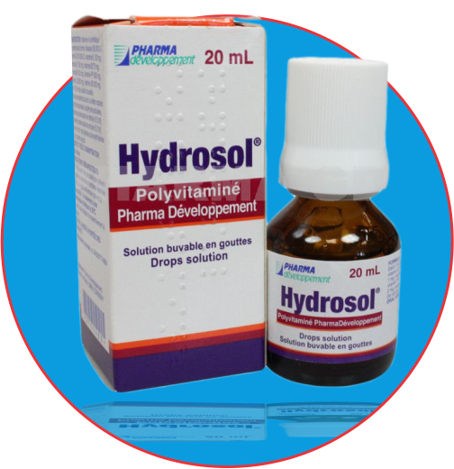 HYDROSOL POLYVITAMINE - BỔ SUNG VI CHẤT - BÉ HẾT BIẾNG ĂN