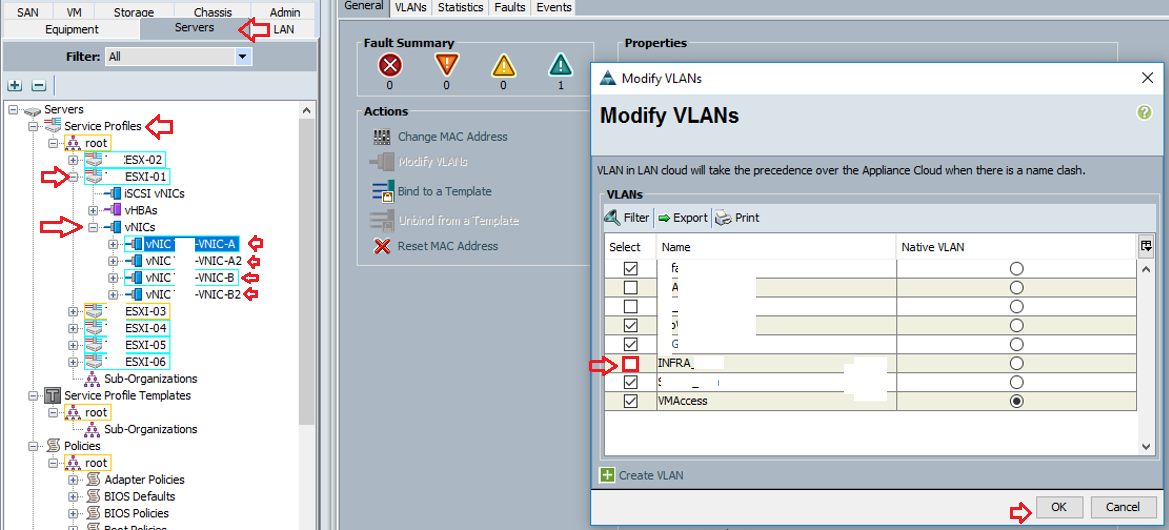 Techies Sphere: Creating and configuring new VLANs in CISCO UCS Blade ...