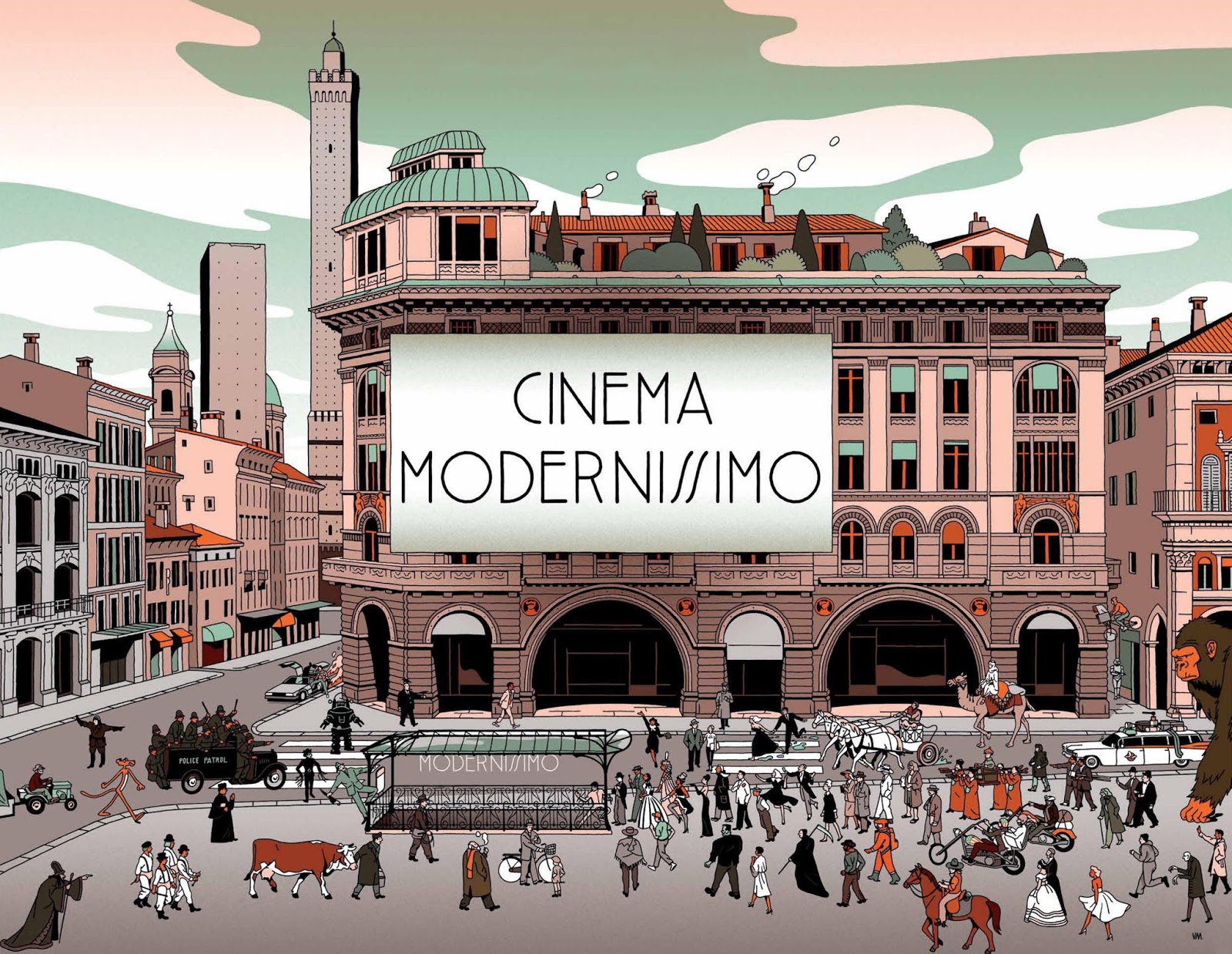 Facciamo un giro in centro?: Il CINEMA MODERNISSIMO e PALAZZO RONZANI