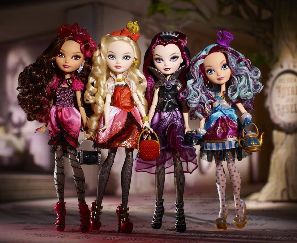 Ever After High: The first four Ever After High dolls!
