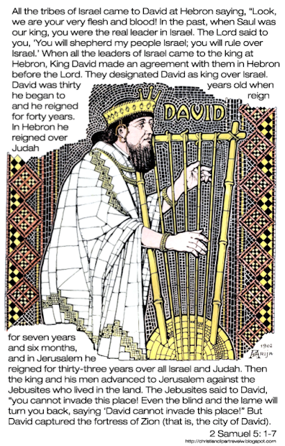 David establishes his kingdom... | Christian Clip Art Review