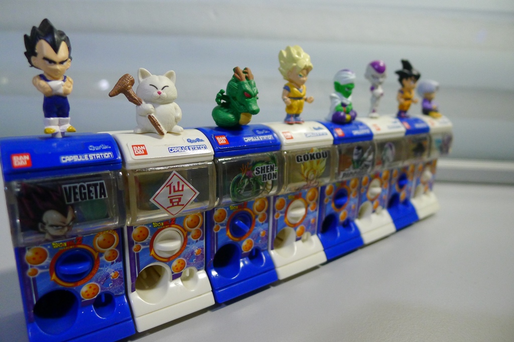 The World of Gashapon Capsule Stations | MILKCANANIME
