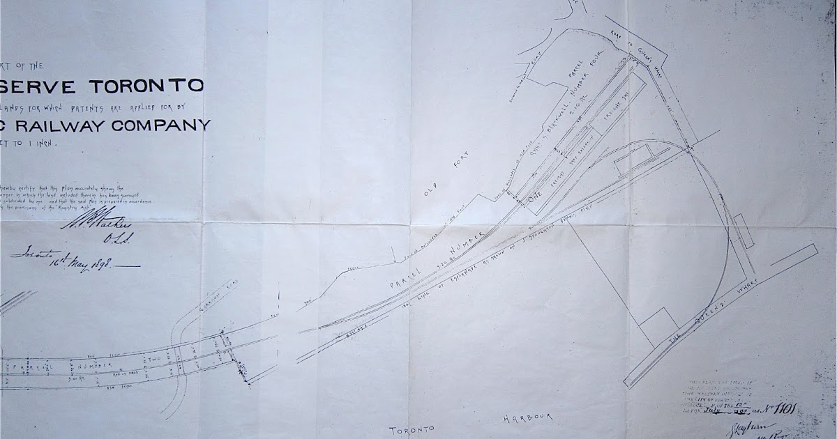 Fort York and Garrison Common Maps: 1898 Walker: Plan of Part of the ...