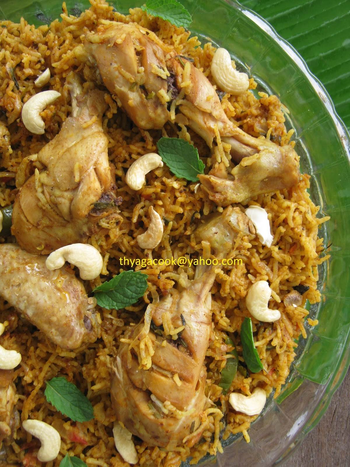 KARI LEAFS ... Malaysian flavour's: SPICY CHICKEN BIRYANI