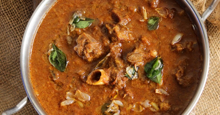 Erivum Puliyum: Varutharacha Mutton Curry | Nadan Mutton Curry (Kerala ...