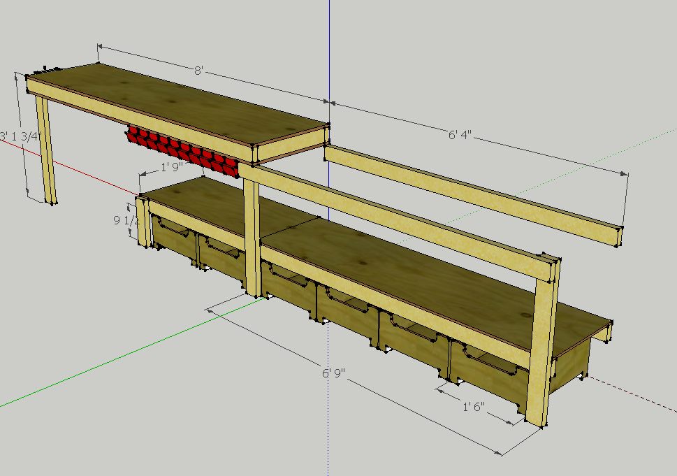 sd: Instant Get Garage workbench plans 2x4