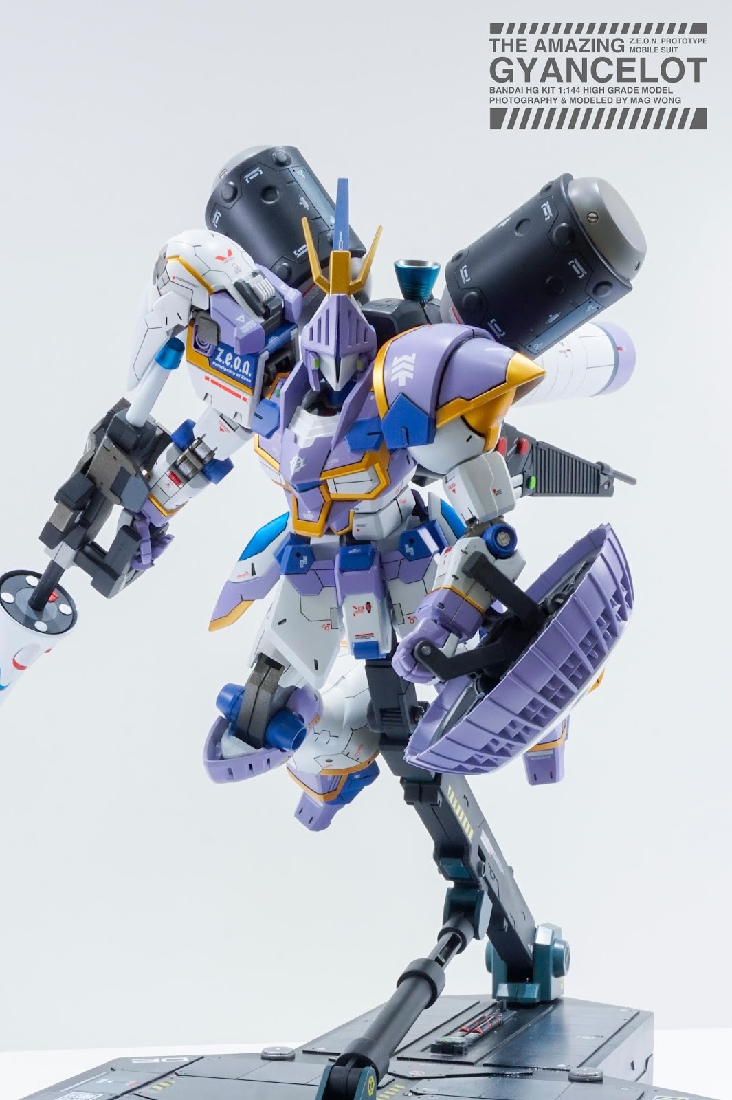 Custom Build: HGBF 1/144 "The Amazing" Gyancelot